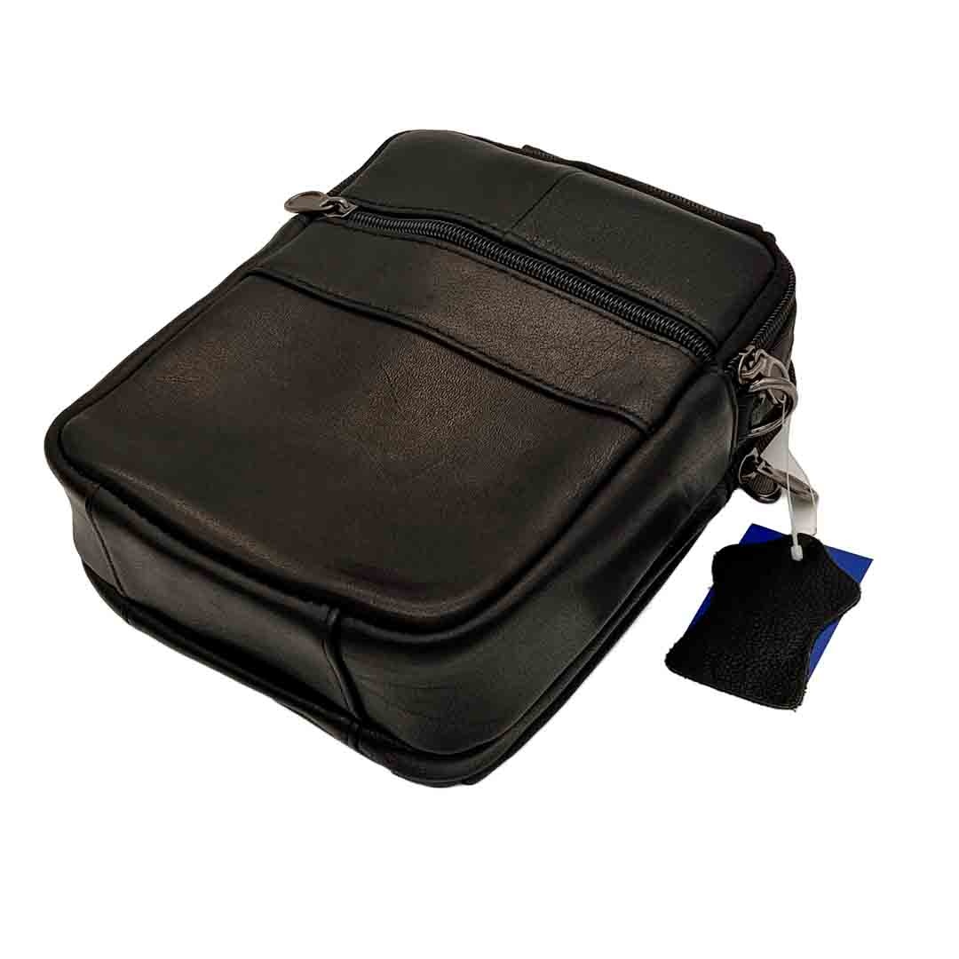 Geanta Tip Borseta Barbati Din Piele Naturala, Practical, 20x17x7 cm ...