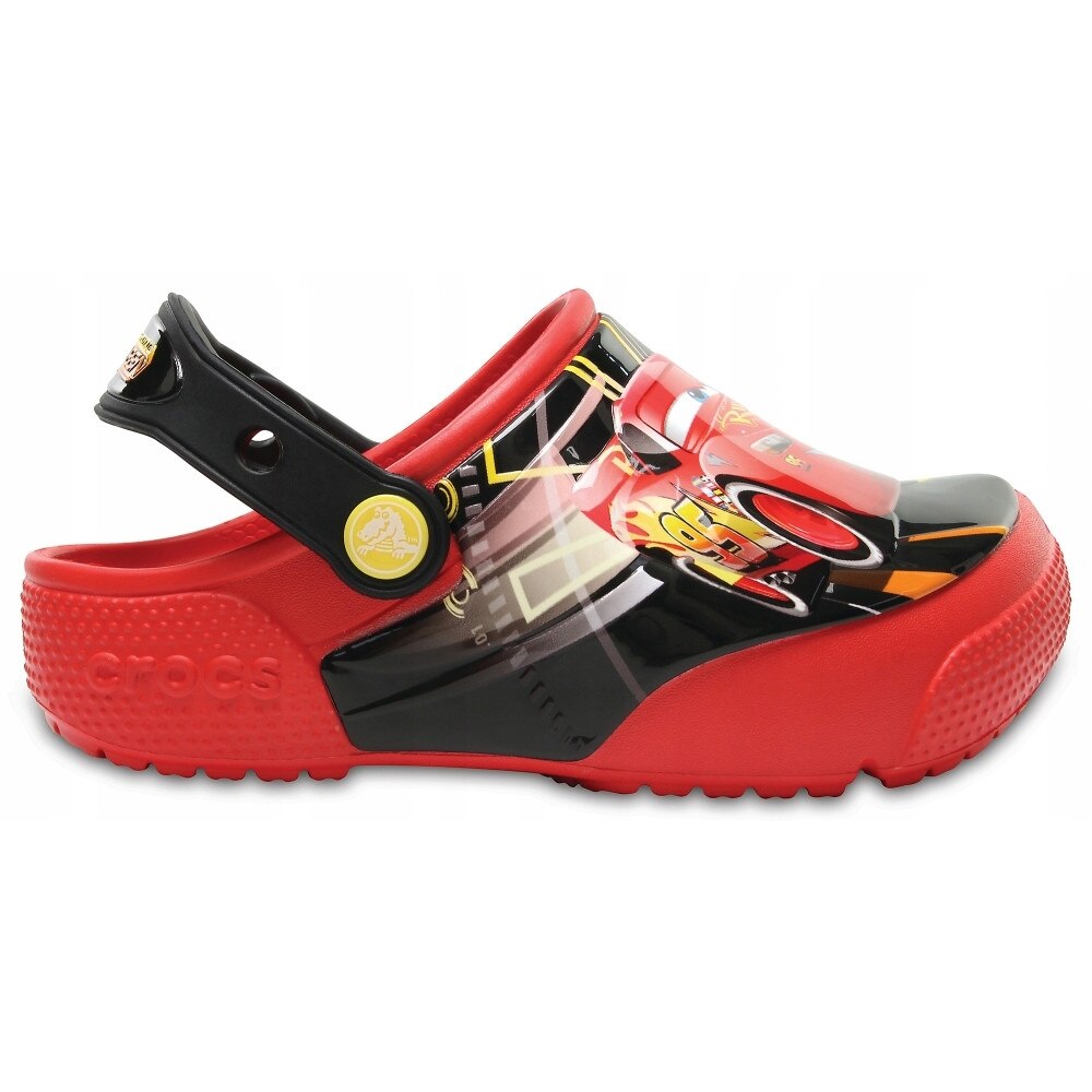 Saboti copii, Crocs, Sintetic, Model Masini, Multicolor, 19.5 EU - eMAG.ro