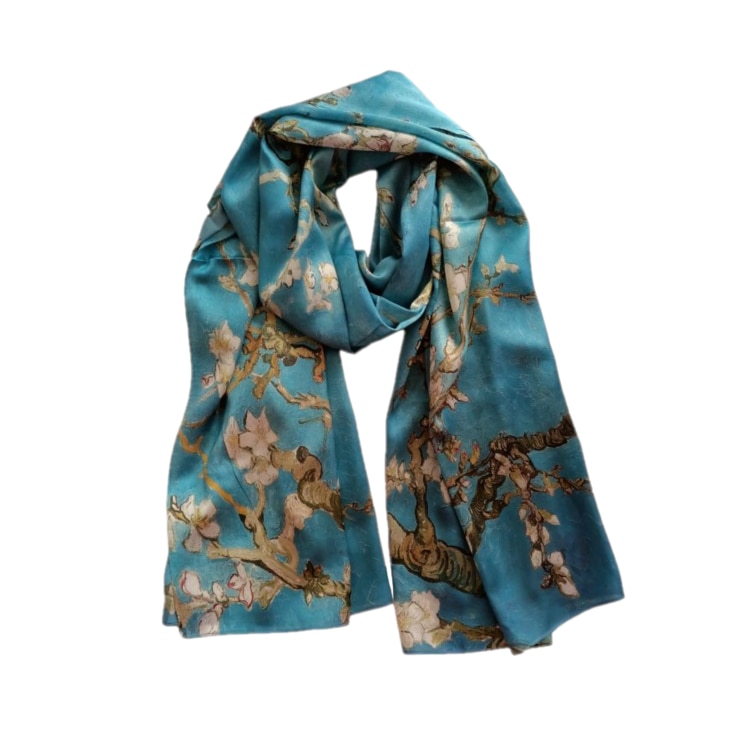 Esarfa Dama Tip Sal Painting Art Collection One Side, Imprimeu Pictura ...