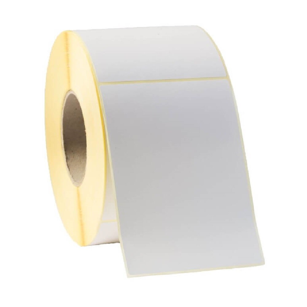 Etichete autoadezive termice 58x60 mm, in rola, albe, 1000buc/rola - eMAG.ro
