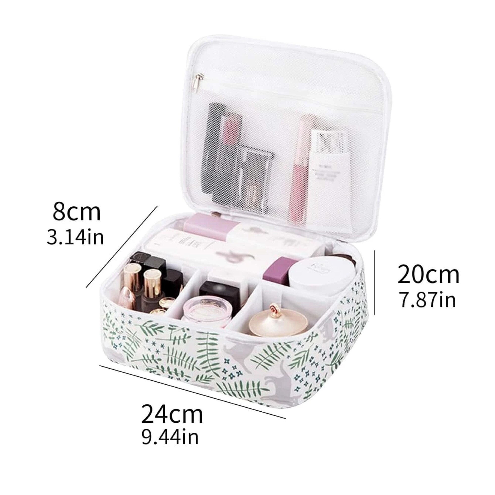 Geanta organizare produse cosmetice si de make-up, pentru calatorii ...