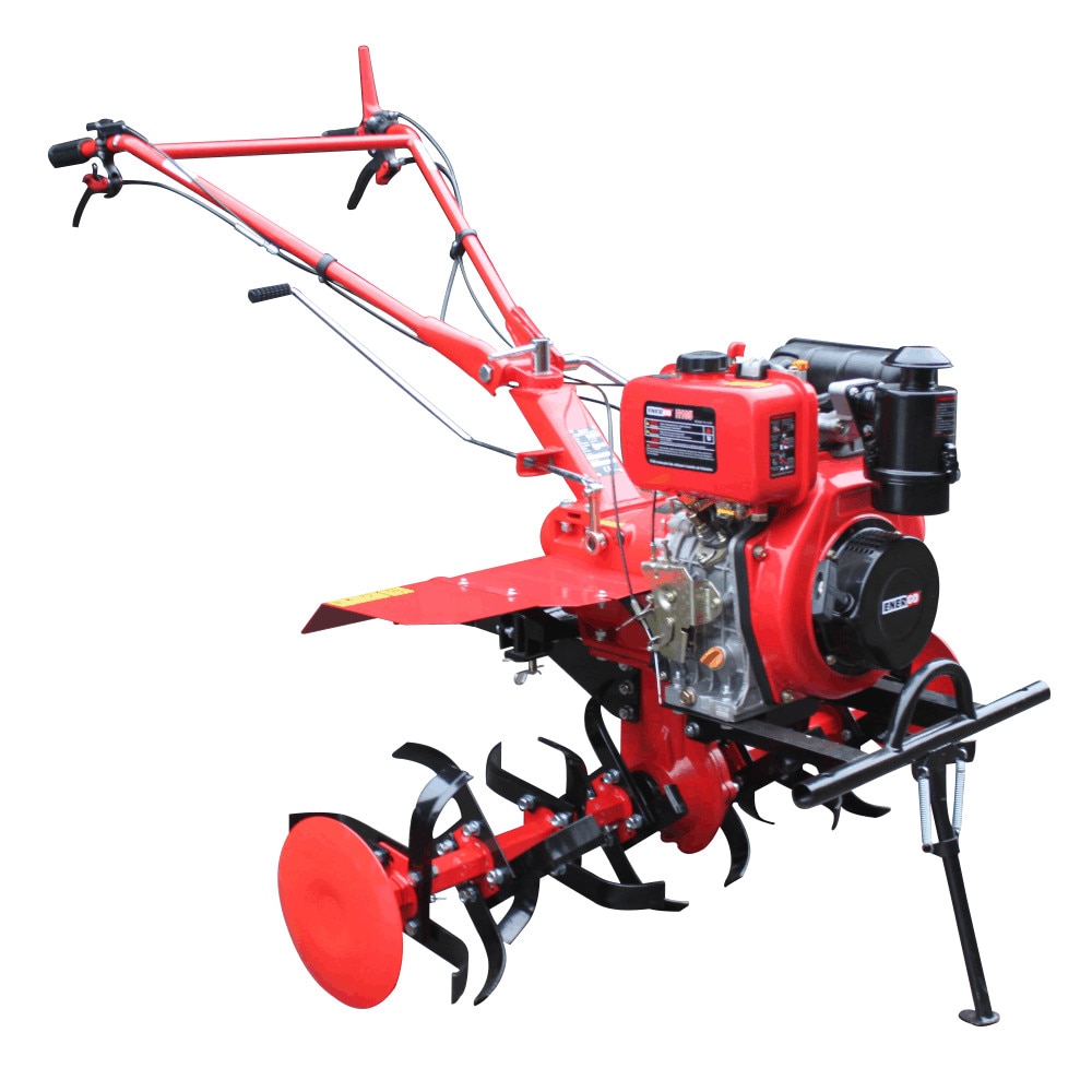 Motocultor Diesel H105E ENERGO, cu roti de cauciuc si rarita - eMAG.ro