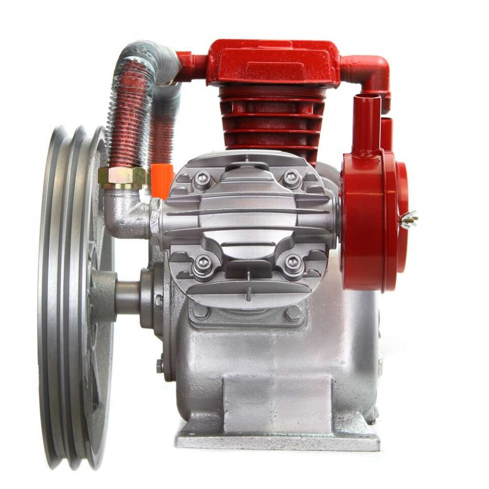 Cap compresor de aer cu 3 pistoane compresie in doua etape 600l/min 14 ...