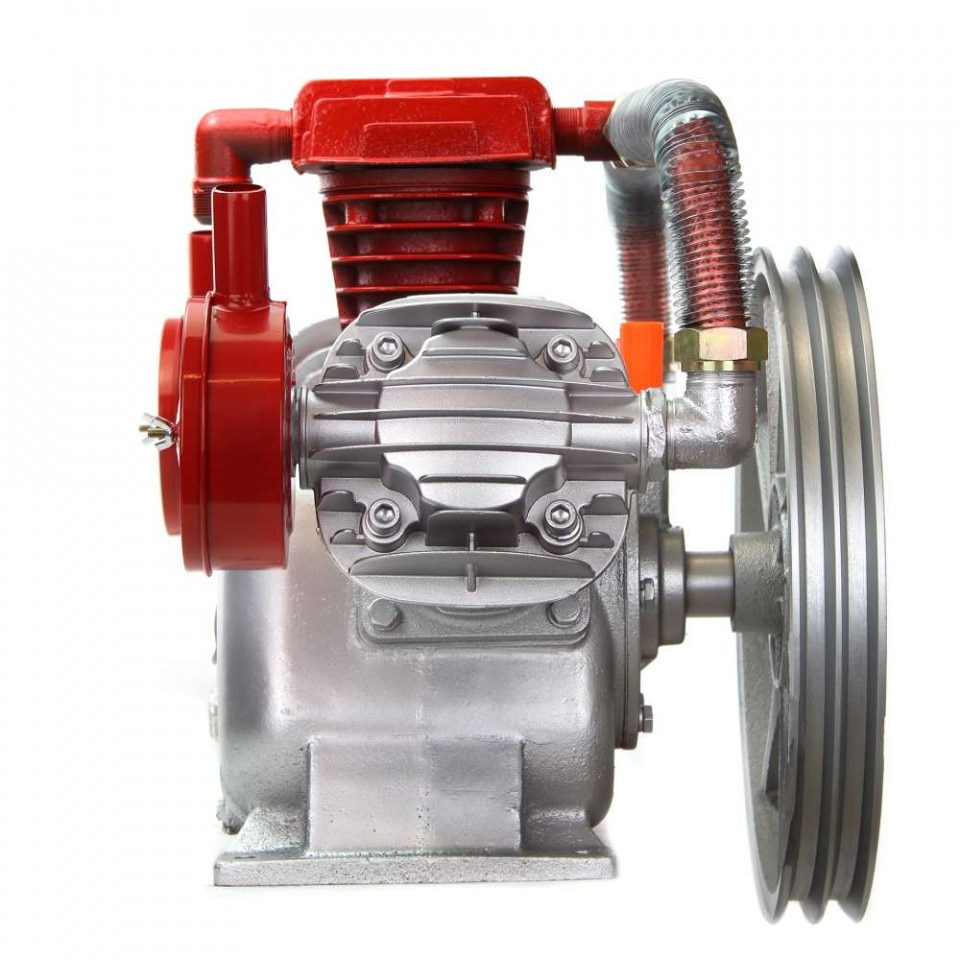 Cap compresor de aer cu 3 pistoane compresie in doua etape 600l/min 14 ...