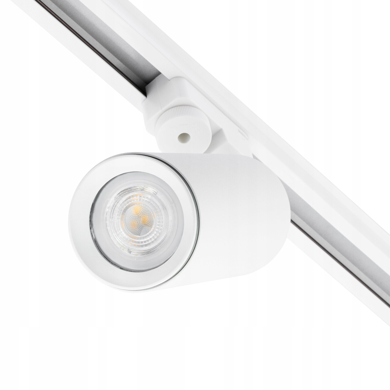 Set Sina 2m cu 4 Spoturi GU10 LED, Lumiled, Aluminiu, 14.4x6 cm, Alb ...