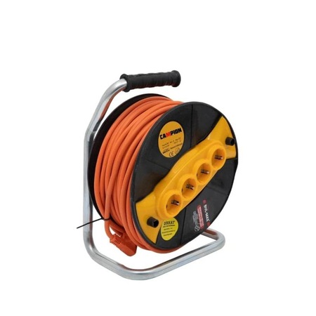 Rola prelungitor cablu cu 4 prize, 3x2.5 mm, 20m CB004 - eMAG.ro