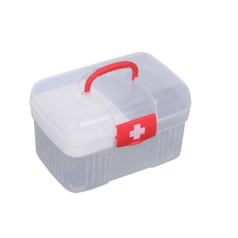 Cutie transparenta pentru medicamente Lumi LUXURY®, 20 x 14 x 11 cm ...