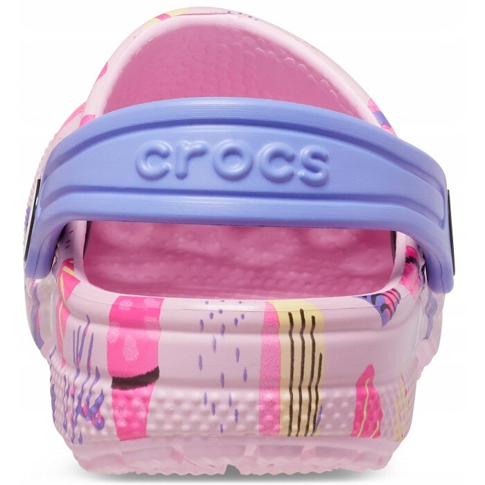 Детско сабо, Crocs, Classic Pool Party, Синтетично, Многоцветно, 23-24 ...