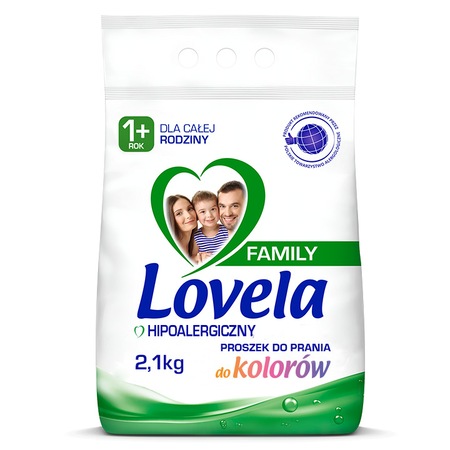 Detergent rufe, Lovela Baby, Pentru haine colorate, Pudra, 26 spalari ...