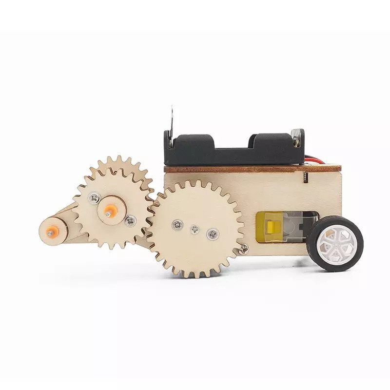Jucarie Educationala Tetea, Kit lemn STEM, tractor - eMAG.ro