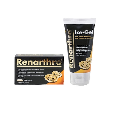 Pachet pentru sistemul osos Renarthro 60 cps+ Gel 150 ml - eMAG.ro