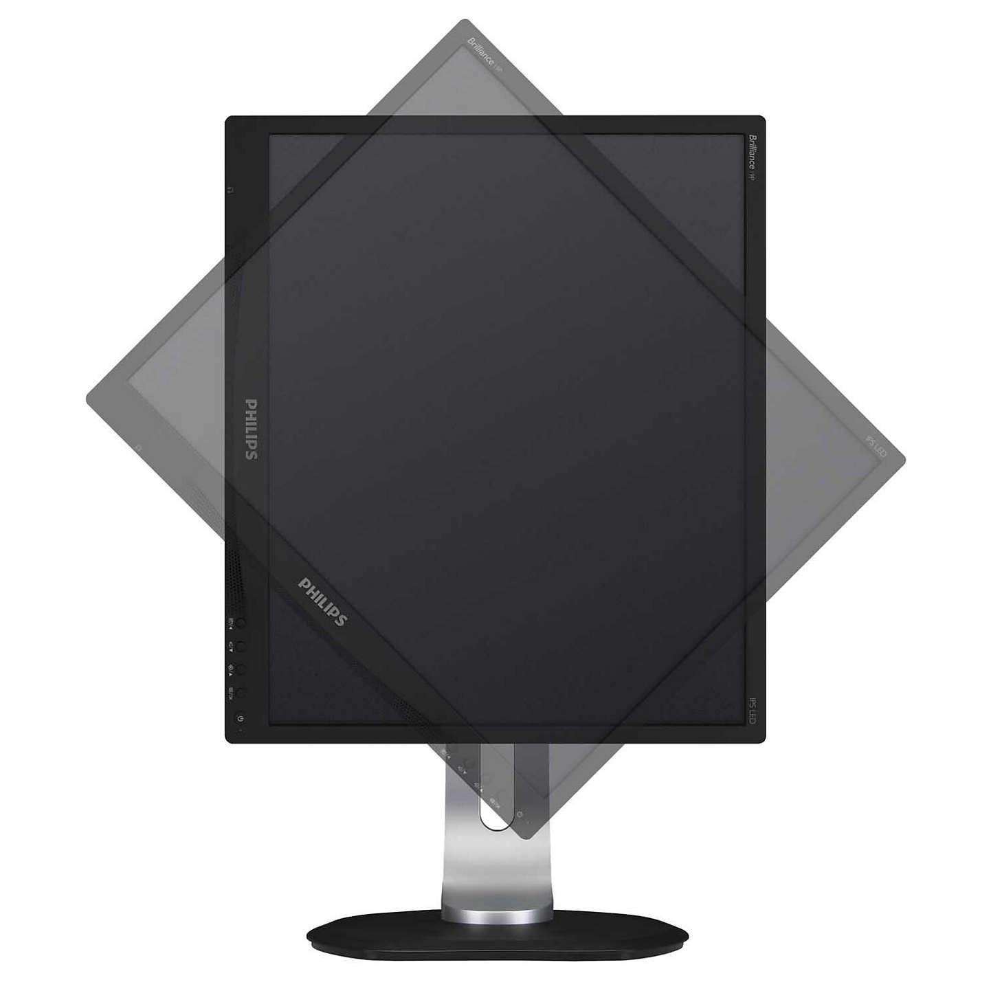 Monitor LED Philips 19" VGA, DVI, DisplayPort, 19P4QYEB/00, Negru - eMAG.ro