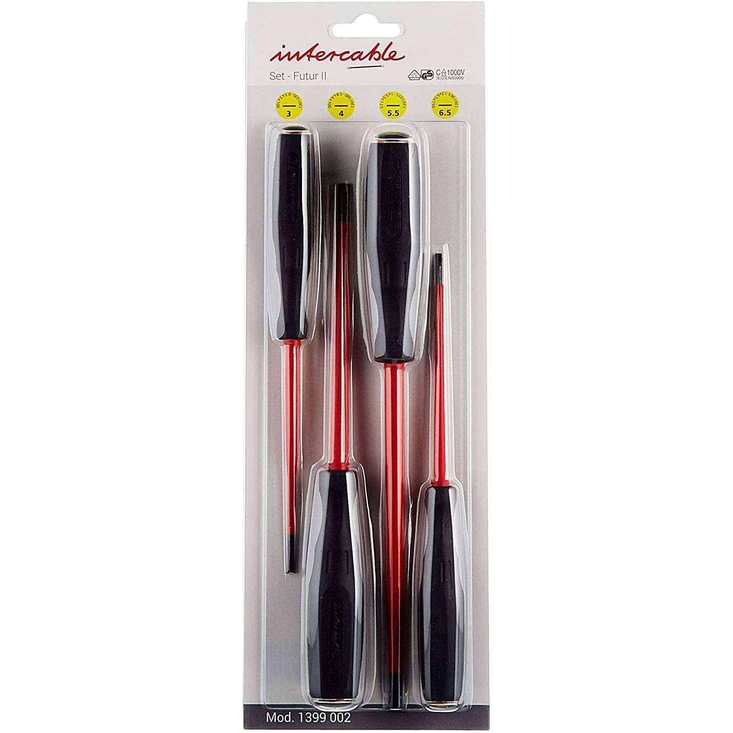 Surubelnite profesionale, set 4 buc, Futur II 1399002 Intercable ...