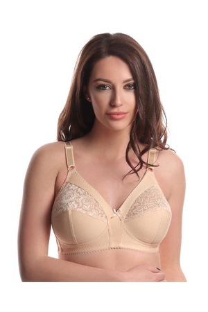 Sutien Jolidon clasic din bumbac S3, Bej, 85C EU - eMAG.ro