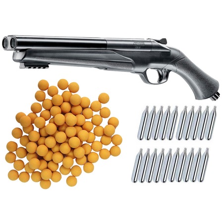 Pusca Shotgun Umarex T4E HDS 68 Double Barrel Paintball include 20x ...