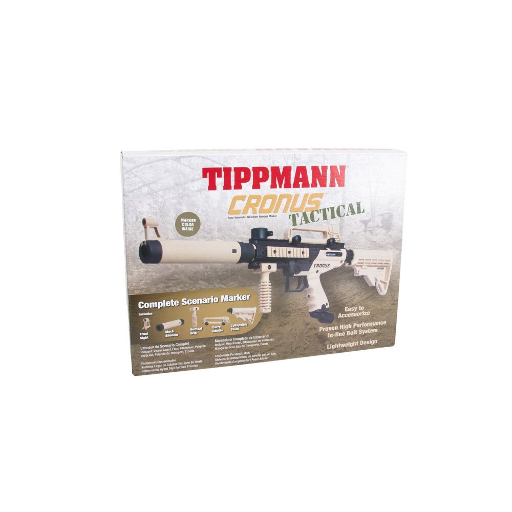 Pusca Marker pentru paintball Tippmann Cronus Tactical, calibrul 68 ...