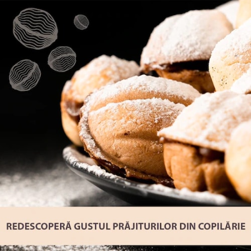 Forma pentru prajituri, OneTech, prajituri in forma de nuci, 16 ...