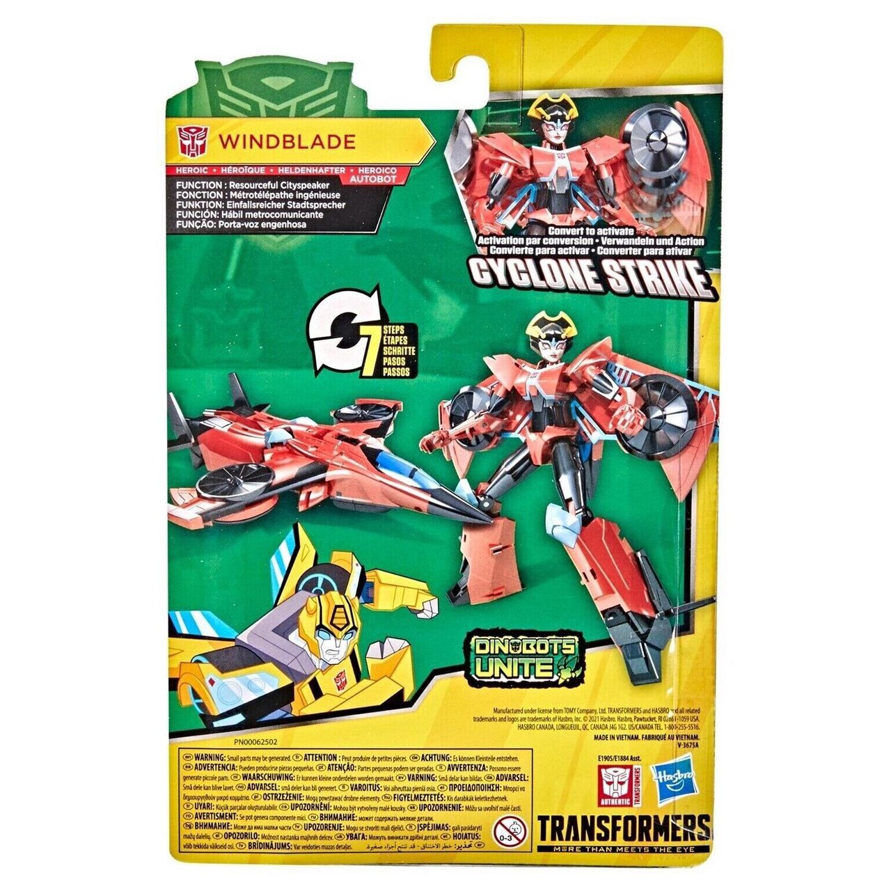 Фигурка Transformers, Bumblebee Cyberverse Adventures Cyclone Strike ...