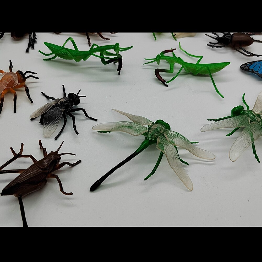 Set 20 figurine insecte, Insect World Nature, 8 cm, multicolor, Vision ...