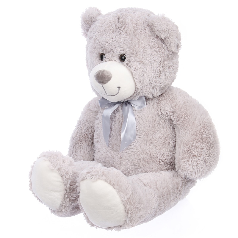 Gregory - szürke plüss maci - 80cm - eMAG.hu