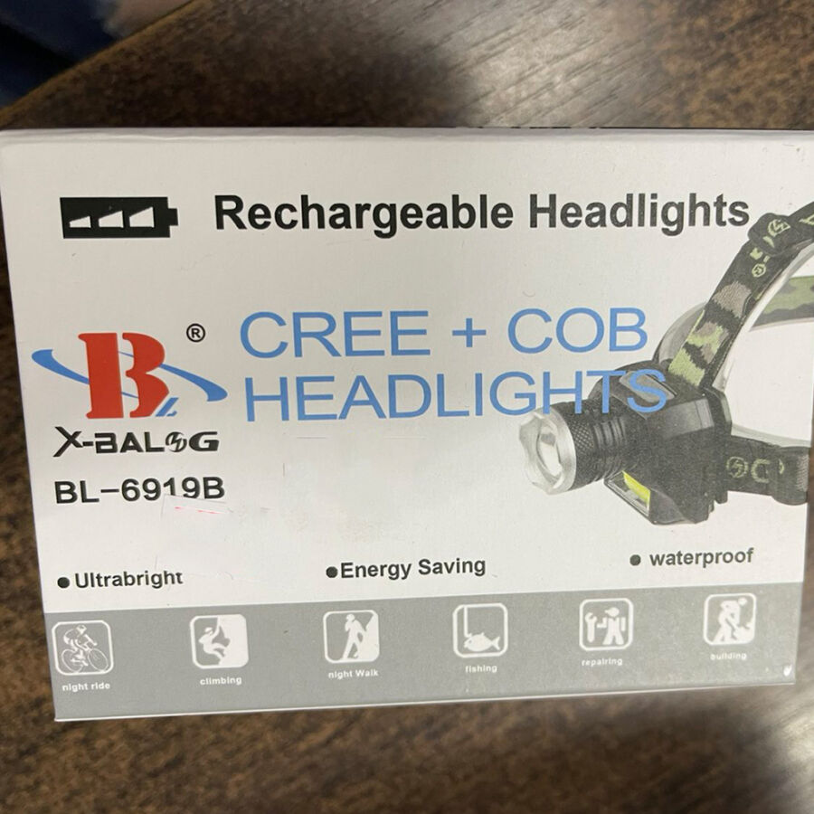 CREE COB LED Akkumulátoros Fejlámpa - eMAG.hu