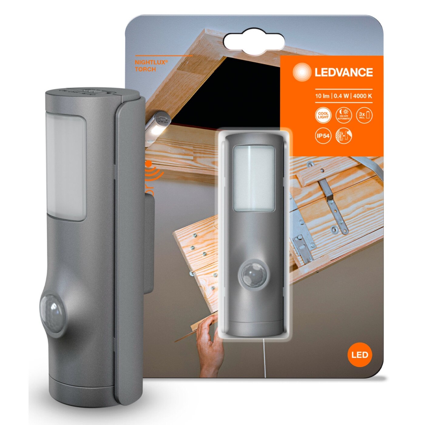 Mini lanterna led ledvance nightlux torch cu senzor de miscare si ...