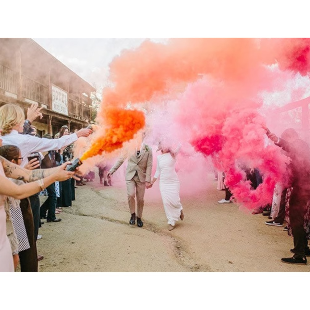 Fumigene colorate cu fitil - set 6 buc - eMAG.ro