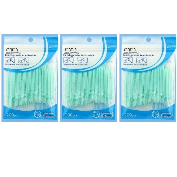 Set 600 scobitori interdentare - eMAG.ro