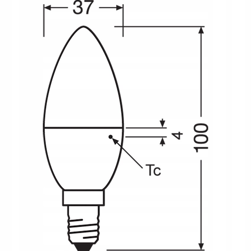 Bec LED Osram, Antibacterian, E14, 5.5 W, 6500 K - eMAG.ro