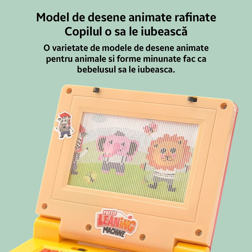 Laptop educational pentru copii cu mouse, dezvotare inteligenta ...