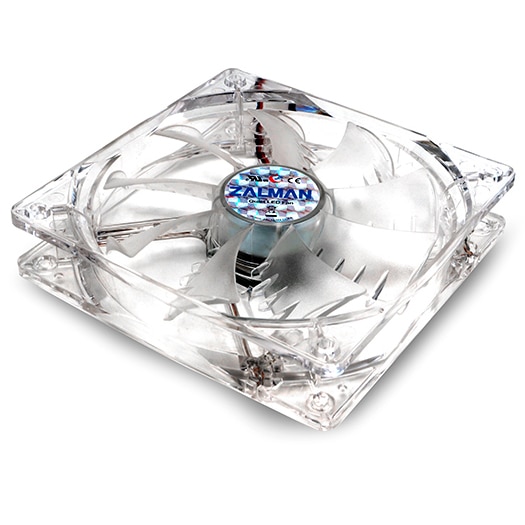 Вентилатор Zalman Shark Fin Blue LED fan, 120 мм - eMAG.bg