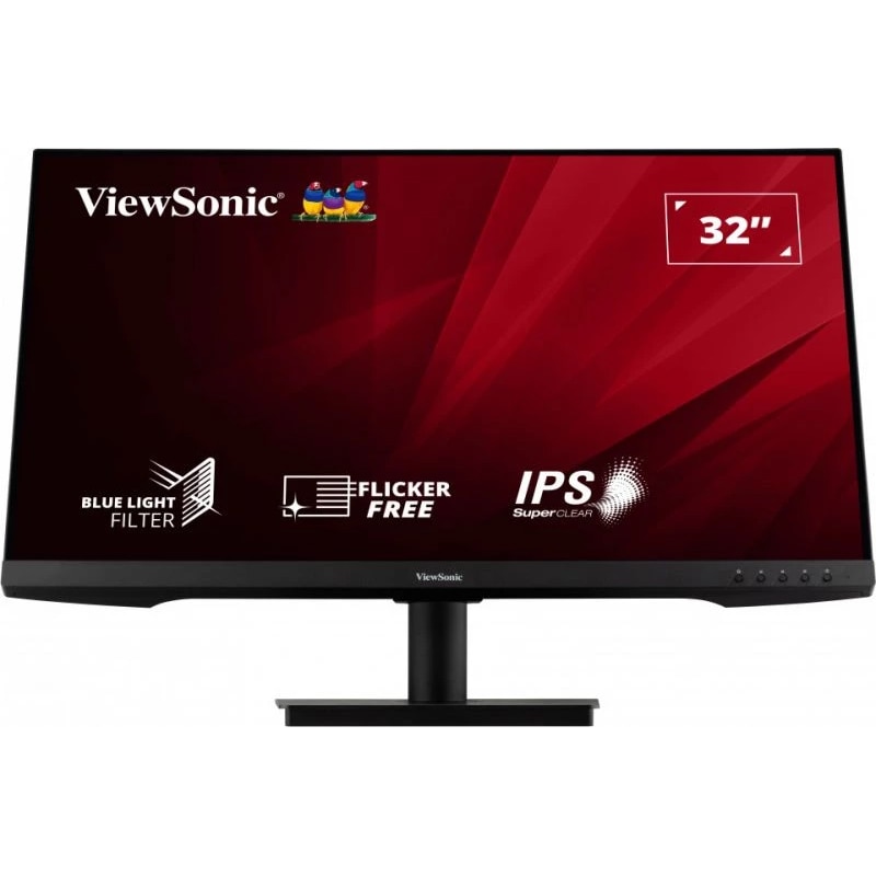Monitor LED ViewSonic 32", Full HD, VGA, HDMI, Negru - eMAG.ro