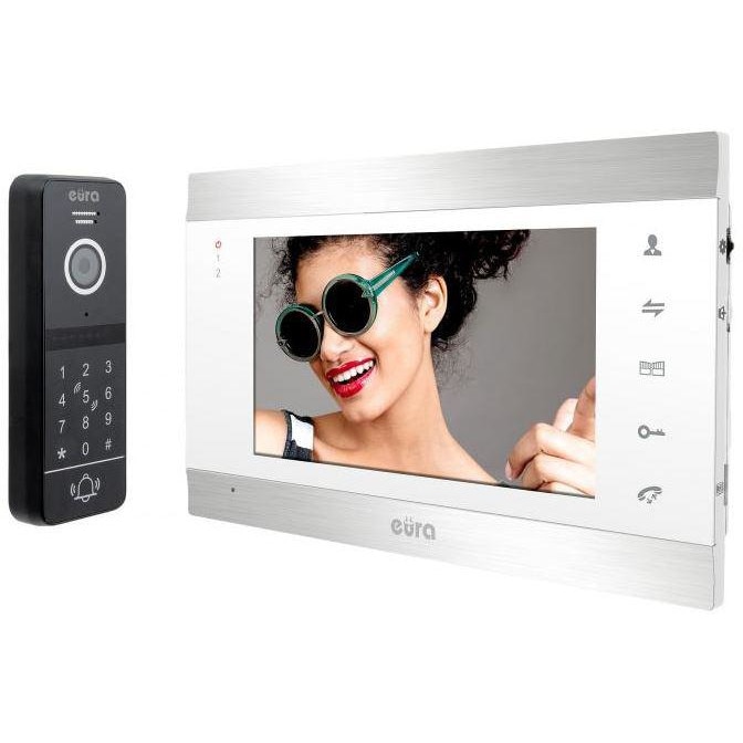 Video interfon, Eura, Wi-Fi, LCD, Negru - eMAG.ro