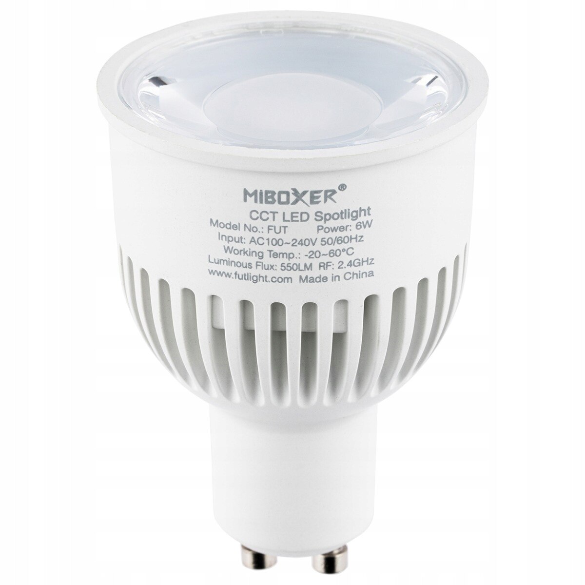 Bec LED Mi-Light, Wi-Fi/SMART, GU10, 6W, 550lm, 2700K - 6500K - eMAG.ro