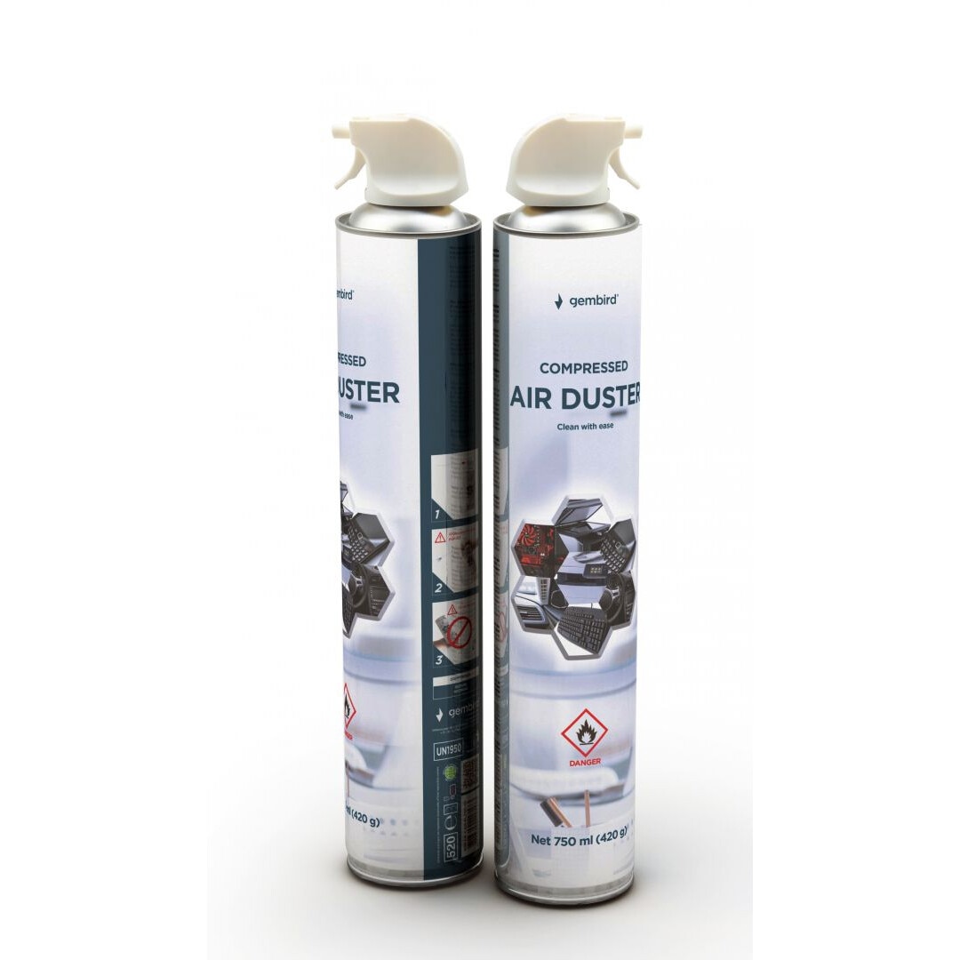 Gembird sűrített levegő (750 ml) CK-CAD-FL750-01 - eMAG.hu