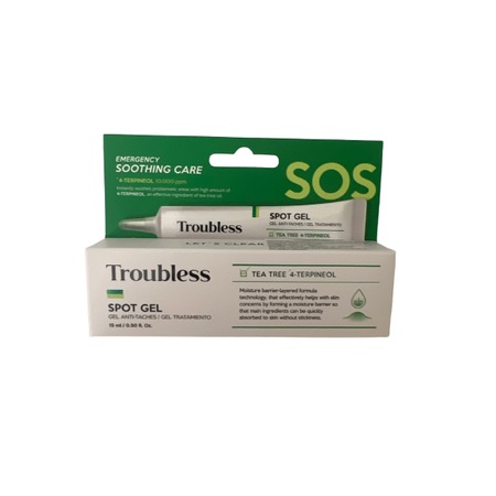Tratament gel pentru pielea seboreica, anti-acnee - Troubless gel 15ml ...