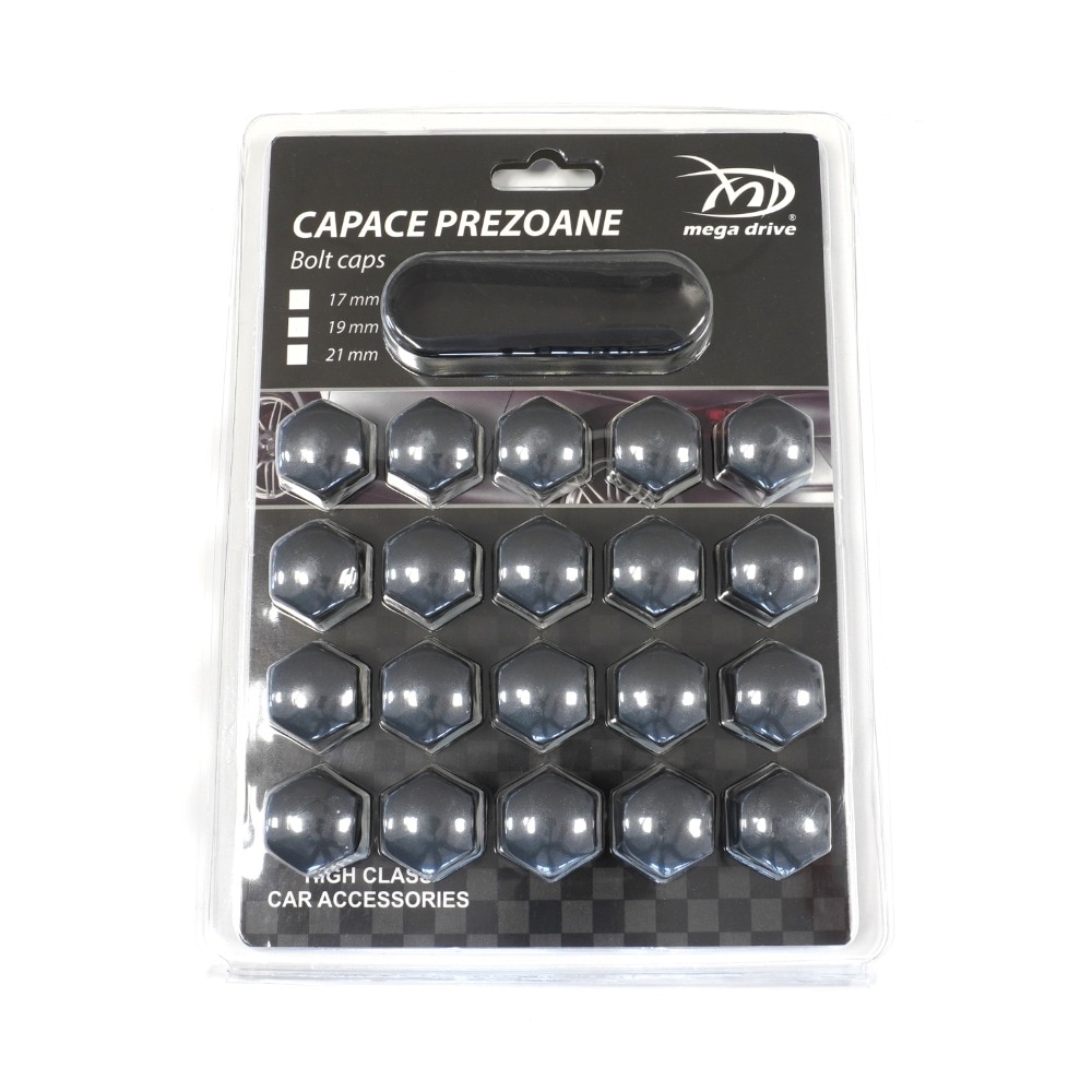 Capac prezoane 17 mm gri antracit set 20 buc si cleste - eMAG.ro
