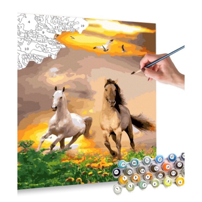 Set pentru pictura, Cal, Multicolor - eMAG.ro