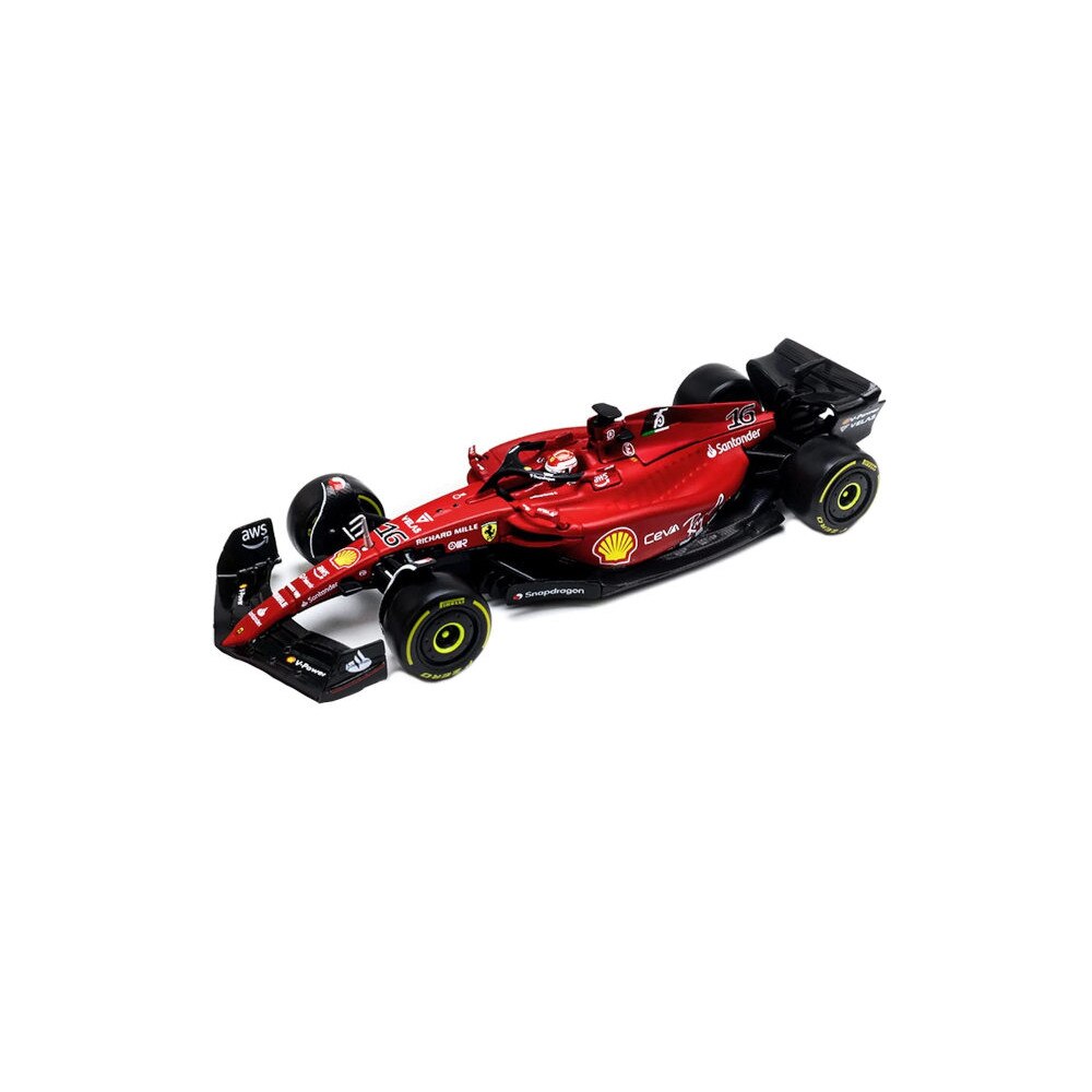 Bburago Signature Modellautó Ferrari F1 F1-75 Team Scuderia Ferrari N16 ...