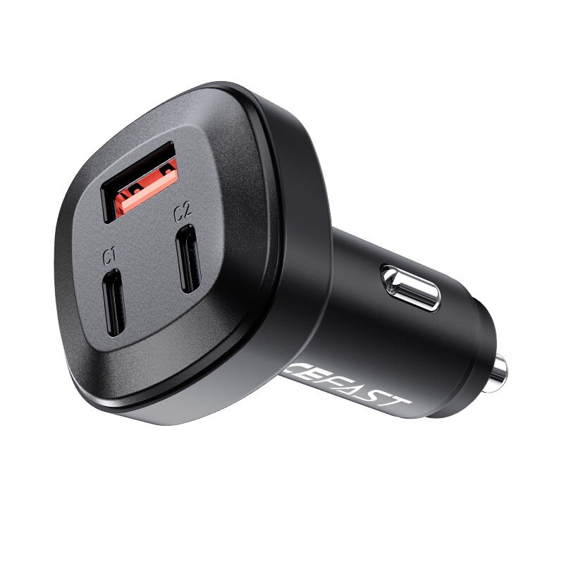 Incarcator auto NYTRO ACE FAST 66W, 1x USB-A, 2x USB-C, Quick Charge 4. ...