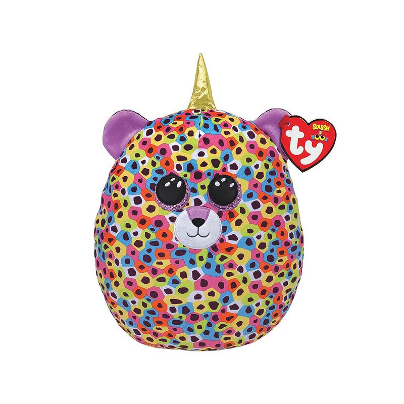 Ty Squish-a-Boos párna alakú plüss figura GISELLE, 30 cm - színes ...
