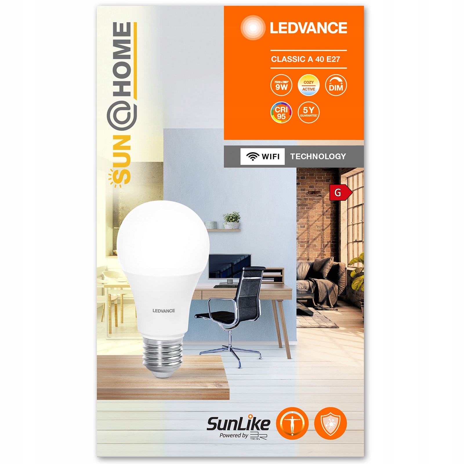 Bec LED smart WiFi Ledvance, E27, 9W - eMAG.ro