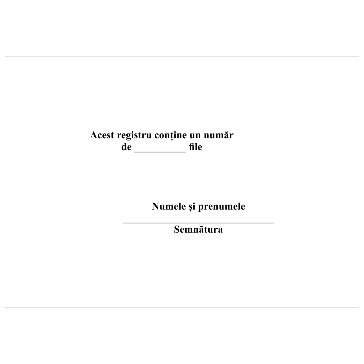 Jurnal de service al sistemului de alarmare impotriva efractiei, format ...