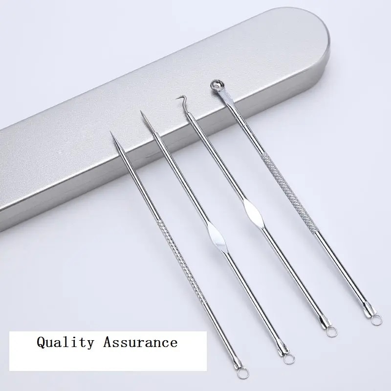 Set 6 pensete pentru extractie puncte negre, comedoane, acnee ...