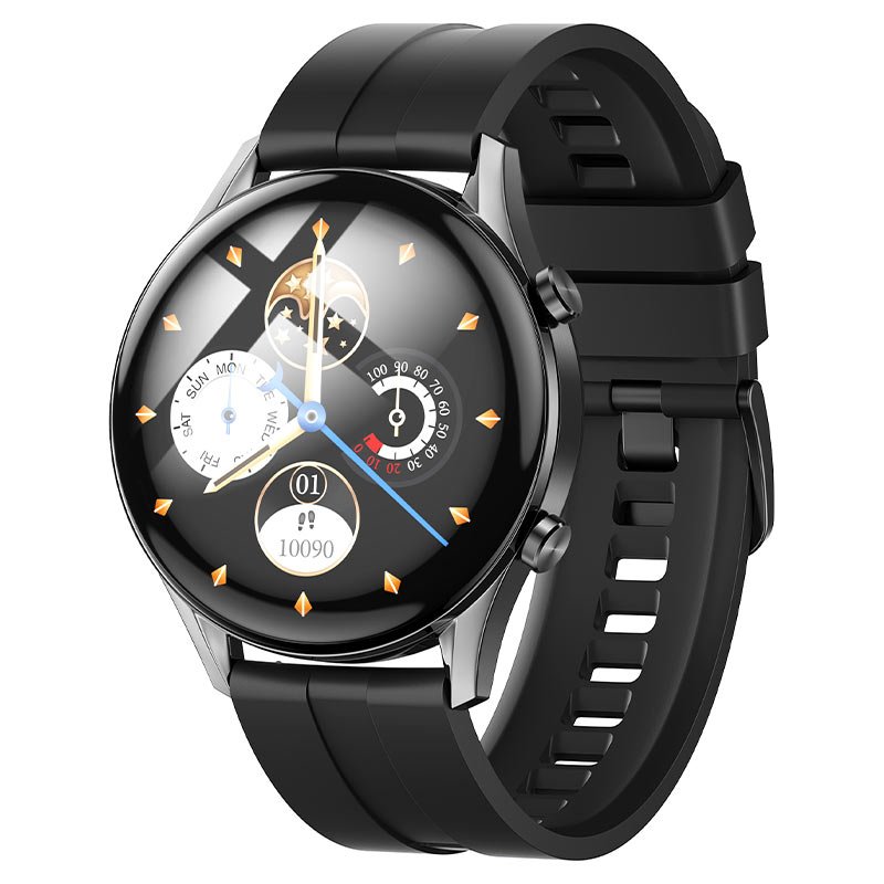 Smartwatch HOCO Y7 - Negru - eMAG.ro