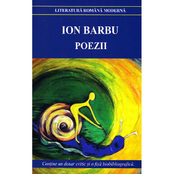 Ion Barbu poezii. Alege cartile potrivite - eMAG.ro