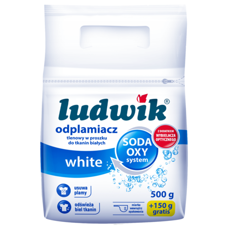 Ludwik fehérítő por aktív oxigénnel 650 g - eMAG.hu