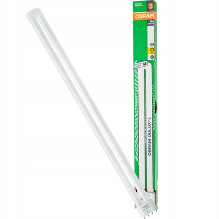 Bec economic Dulux L, Osram, Sticla, 2G11, 36 W, 3000K, 4 pini, 2900 lm ...