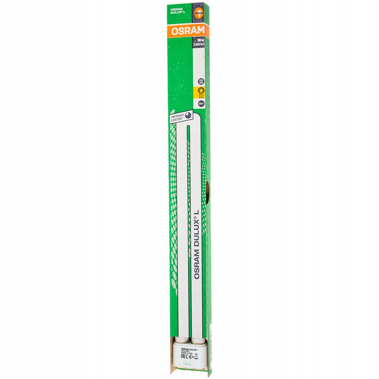 Bec economic Dulux L, Osram, Sticla, 2G11, 36 W, 3000K, 4 pini, 2900 lm ...