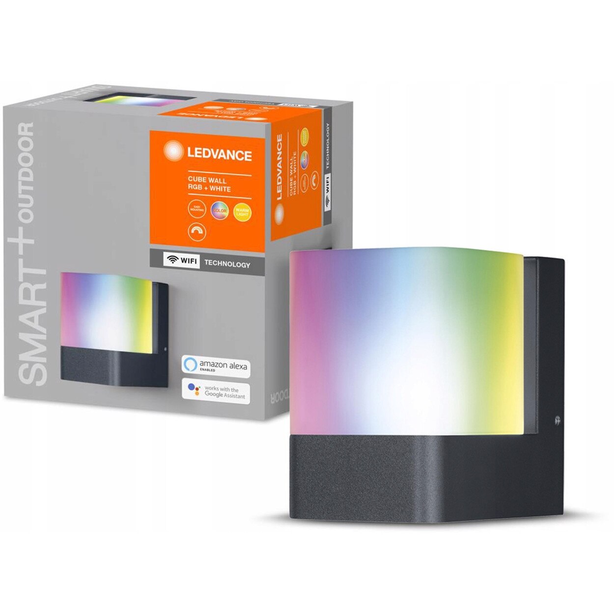 Aplica inteligenta LED/RGB, Ledvance, Aluminiu/PVC, Wi-Fi, Negru - eMAG.ro